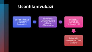 IZIMPAWU ZOKULOBA OLIMINI LWESIZULU x | PPTX