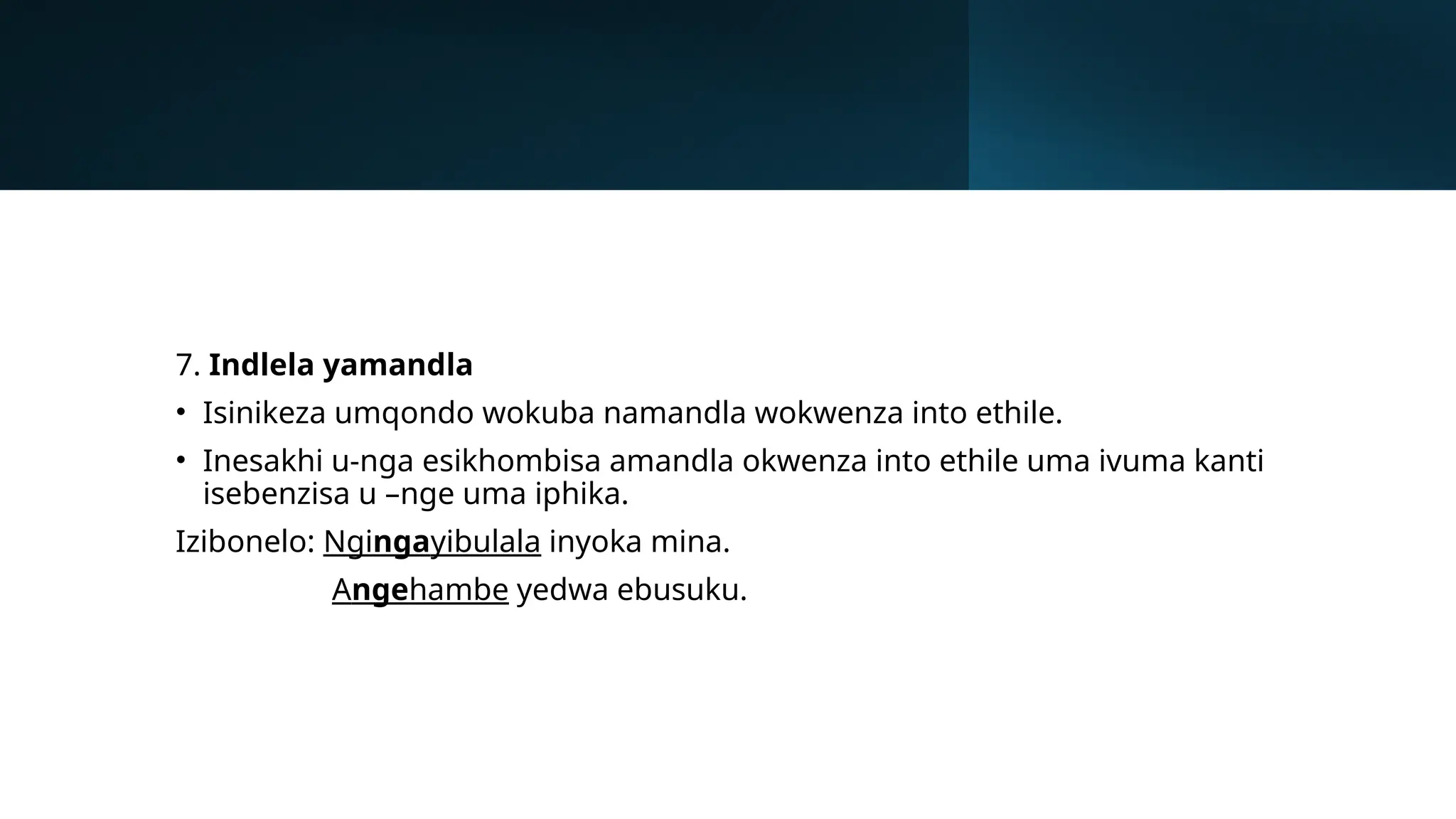 Izindlela Zesenzo - BP Faltein.pptx