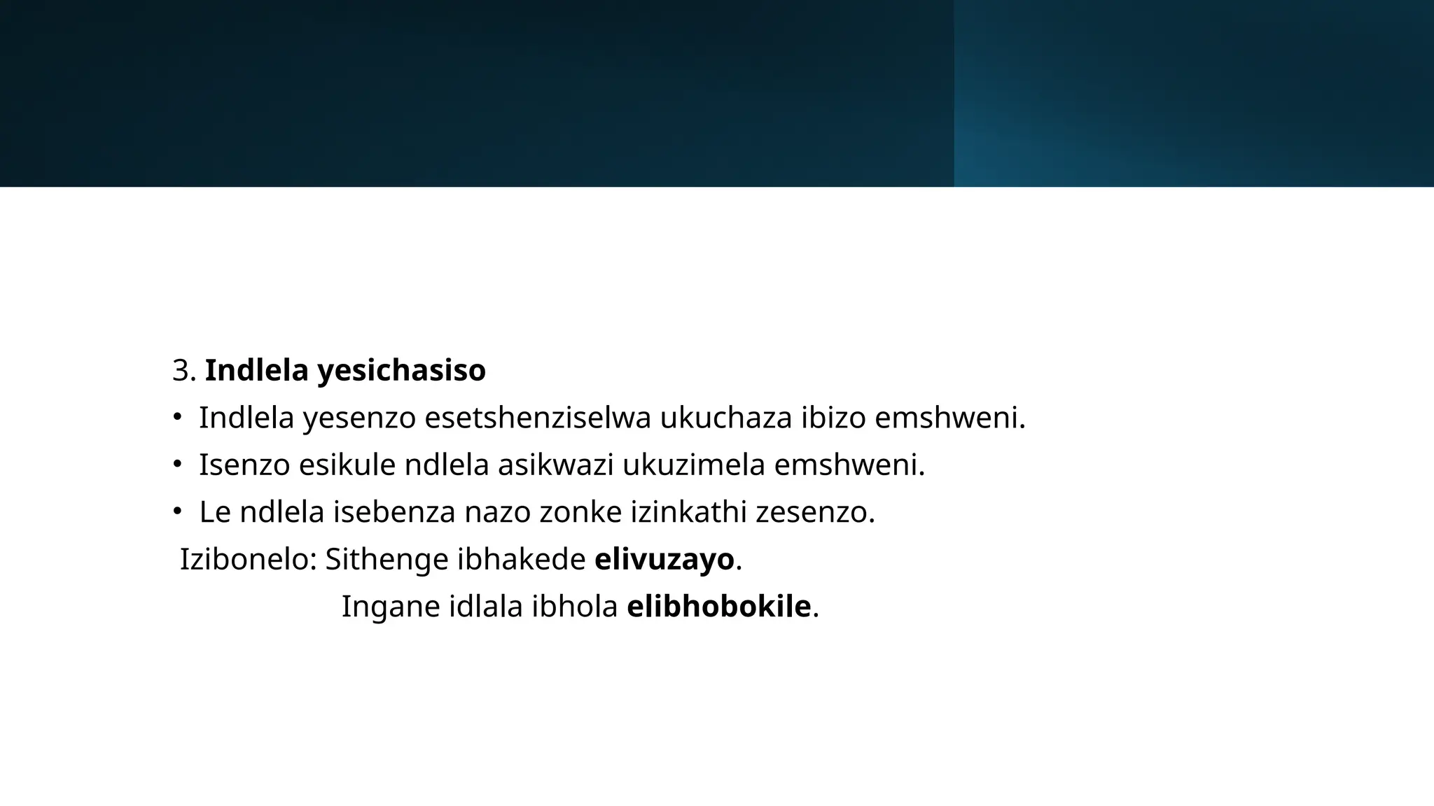 Izindlela Zesenzo - BP Faltein.pptx