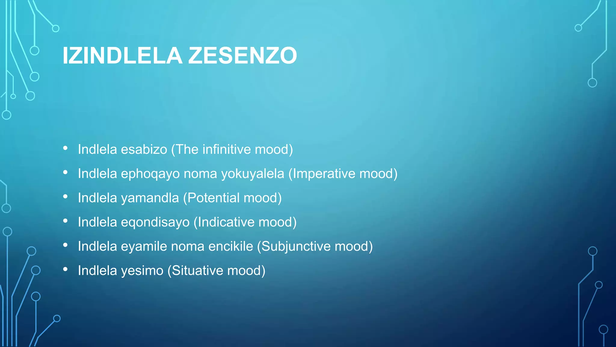 Izindlela zesenzo tst3 b | PPTX