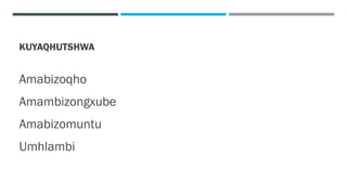 Izinhlobo Zamabizo (Types of Nouns) IsiZulu Ibanga 8 | PDF