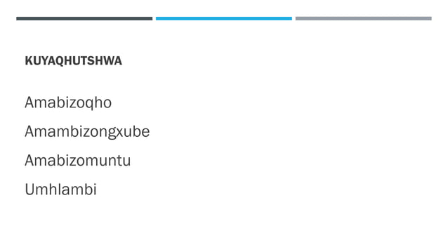 Izinhlobo Zamabizo (Types of Nouns) IsiZulu Ibanga 8 | PDF