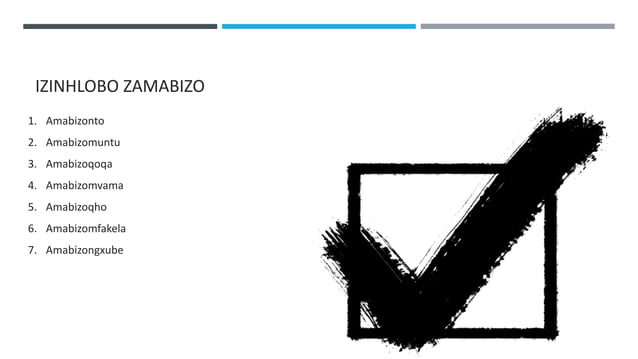Izinhlobo Zamabizo (Types of Nouns) IsiZulu Ibanga 8 | PDF