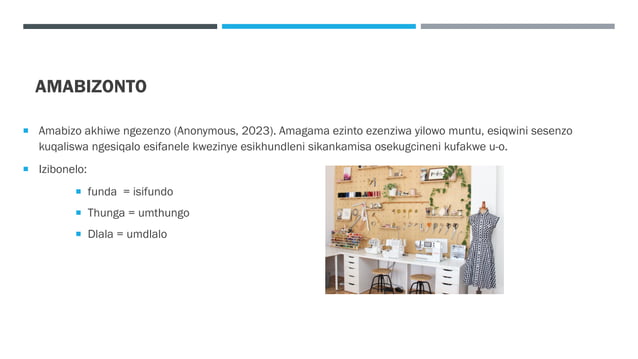 Izinhlobo Zamabizo (Types of Nouns) IsiZulu Ibanga 8 | PDF