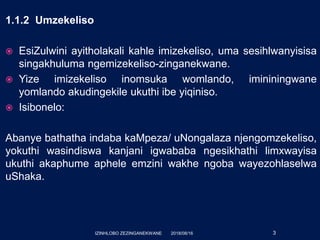 Izinhlobo zezinganekwane | PPTX