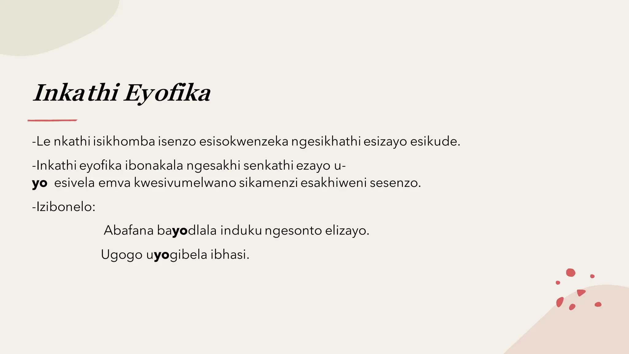 IZINKATHI ZESENZO | PDF