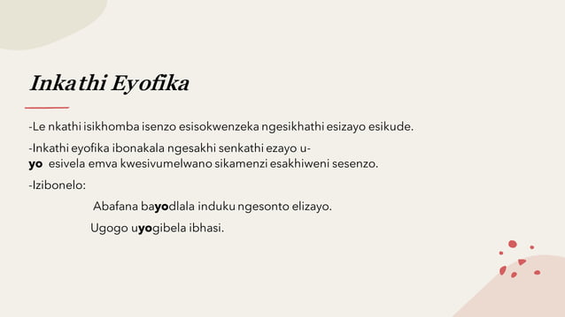 IZINKATHI ZESENZO | PDF