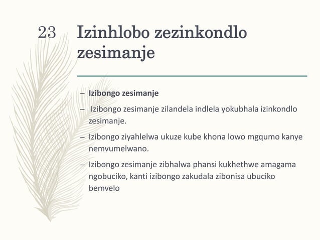 Izinkondlo1(2) | PPTX