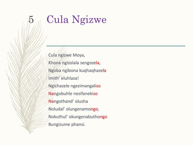 Izinkondlo1(2) | PPTX