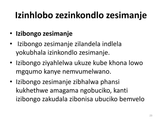 Izinkondlo1(2) | PPTX