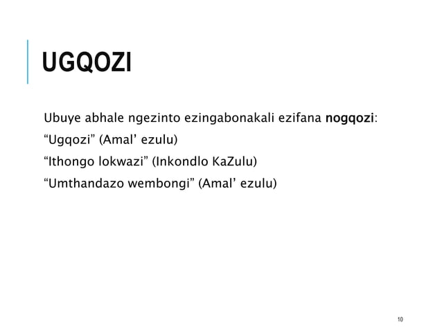 Izinkondlo zika bw vilakazi | PPTX