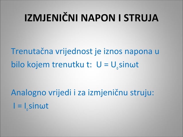 Izmjenicna struja 5 | PPT