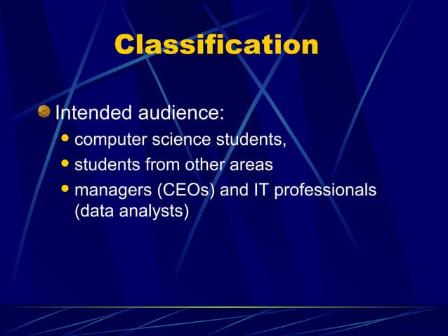Izobrazevanje za data-mining | PPT | Computer Software and Applications | Computing