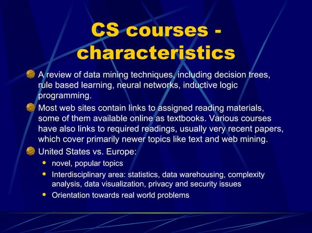 Izobrazevanje za data-mining | PPT | Computer Software and Applications | Computing