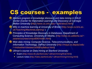 Izobrazevanje za data-mining | PPT | Computer Software and Applications ...