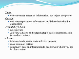 5.formal informal comm channels | PPTX | Business and Finance