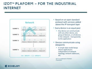 IzoT platform presentation | PDF