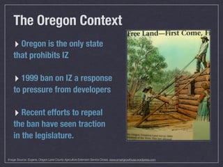 Inclusionary Zoning in Oregon - Old Presentation from 2011 I did | PDF | Housing Market | Economy