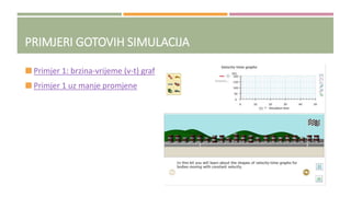 Izrada fizikalnih simulacija | PPTX