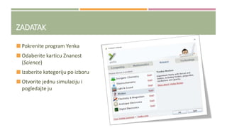 Izrada fizikalnih simulacija | PPTX