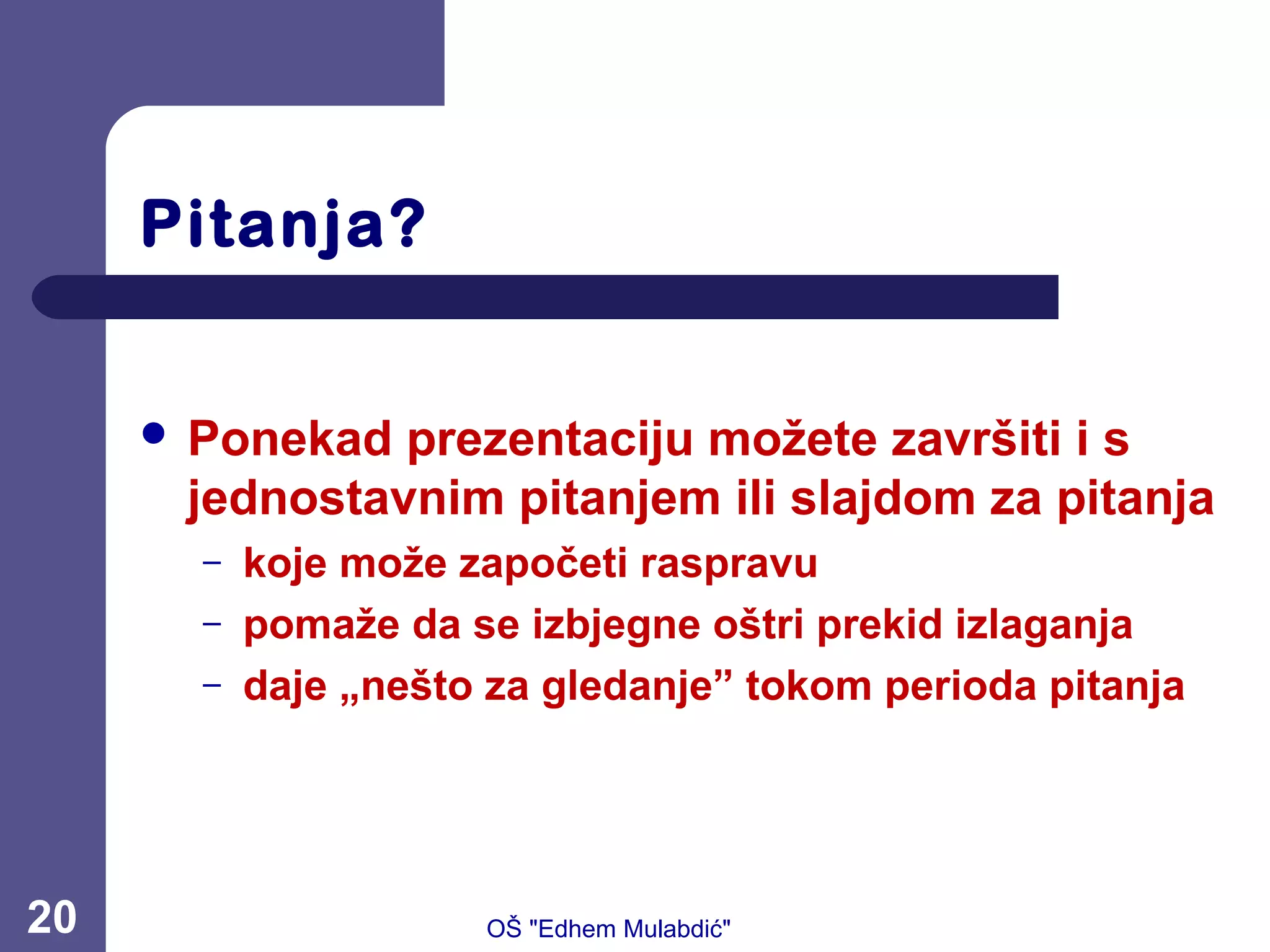 Izrada power point prezentacija | PPT