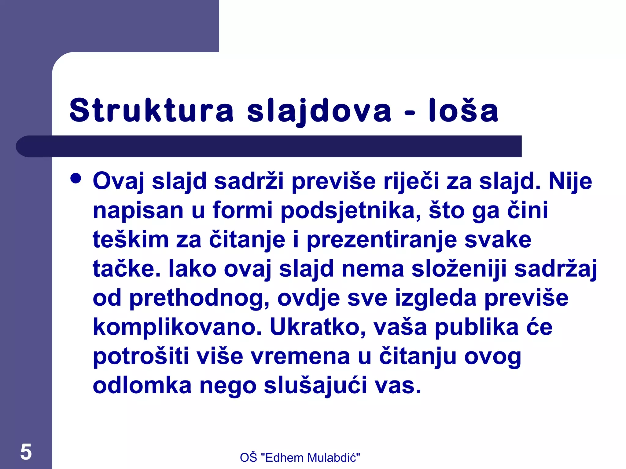 Izrada power point prezentacija | PPT