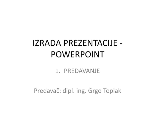 Preza 1234 | PPTX