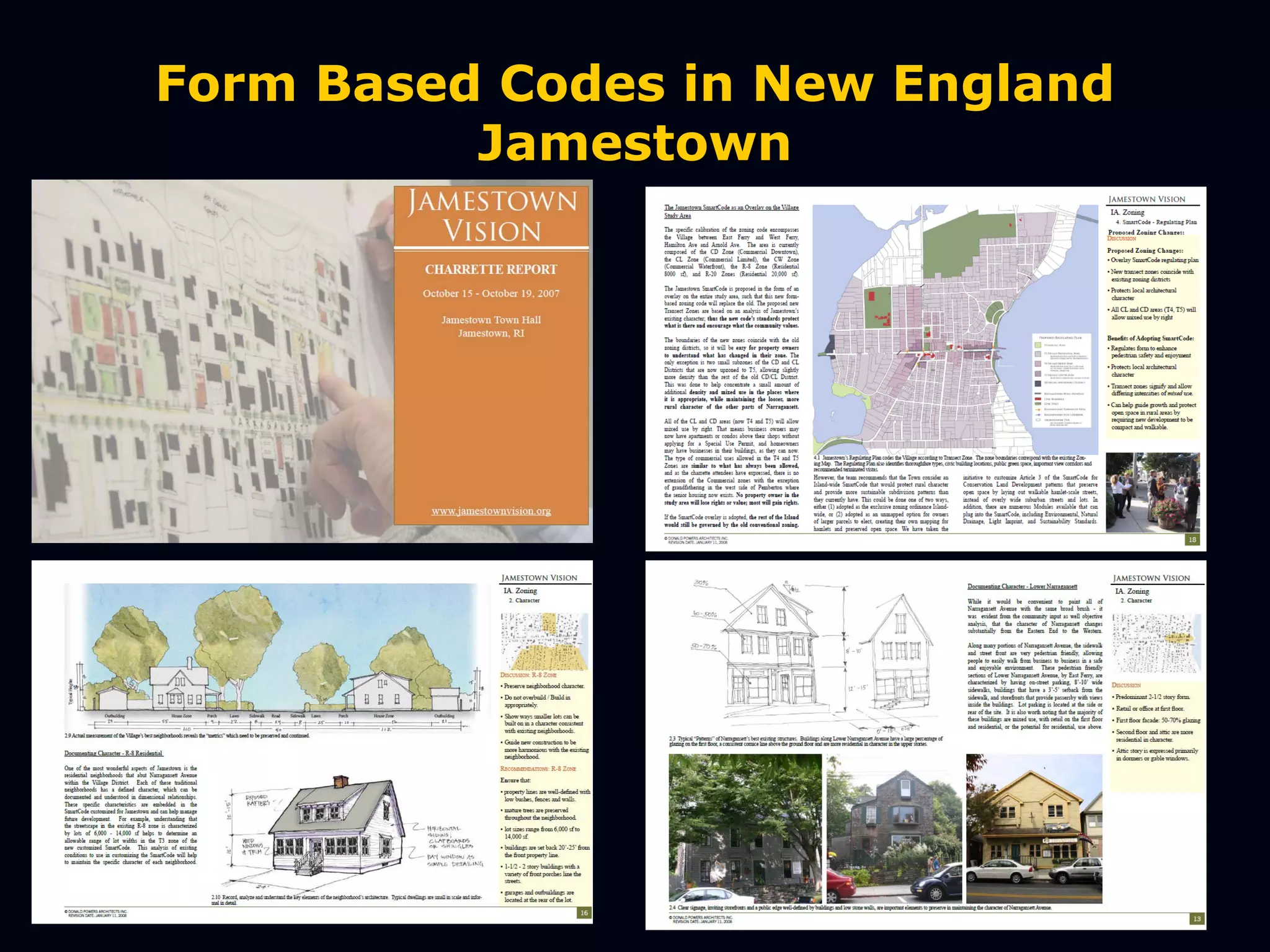 Innovative Zoning Strategies Workshop - Intro to form based codes - Part 1 | PDF