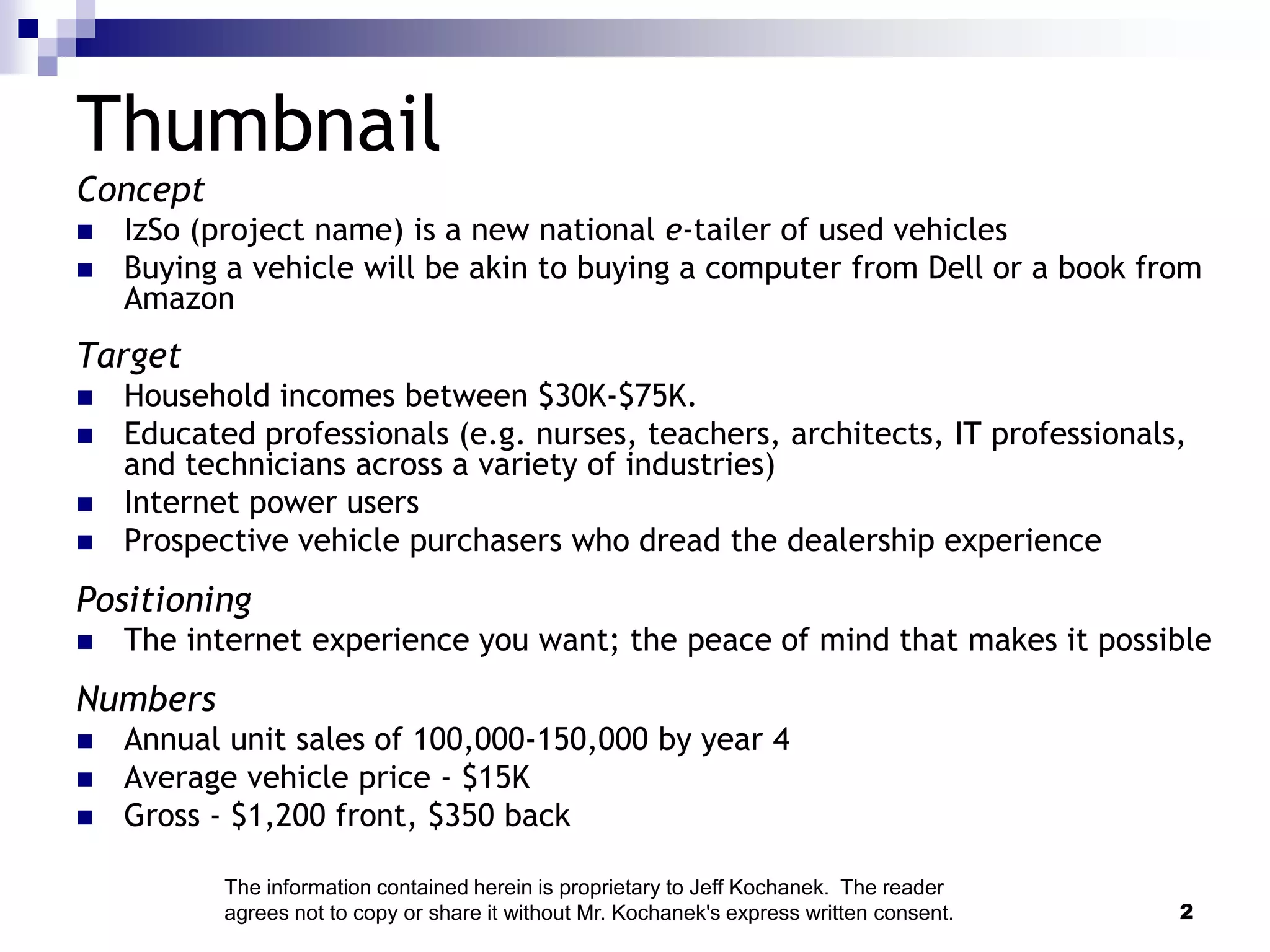 IzSo Overview (What It Is) | PPSX