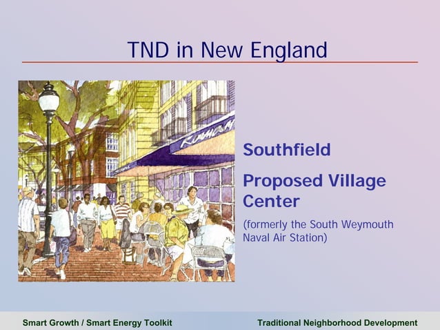 Innovative Zoning Strategies Workshop - Traditional neighborhood ...