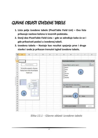 Izvedene tabele Tamara Krsic | PDF