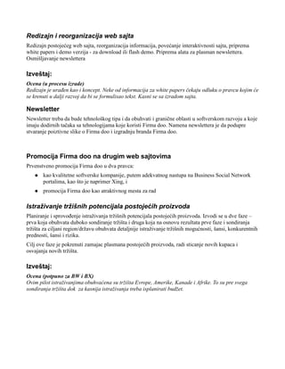 Izvestaj prvih-100-dana-u-firma-doo | PDF