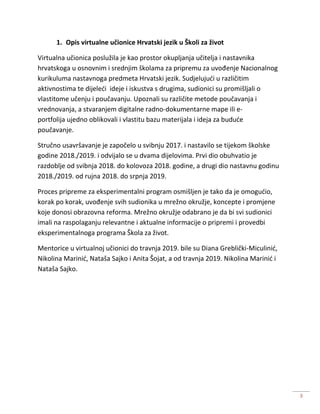 Izvjesce eksperimentalna ucionica_hrvatski_jezik | PDF