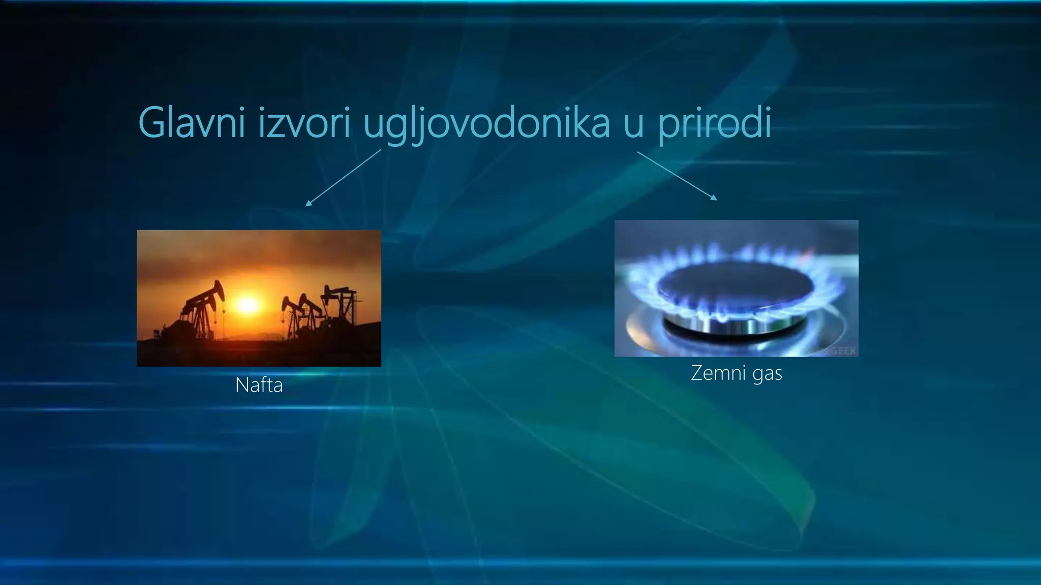 Izvori i upotreba ugljovodonika | PPTX