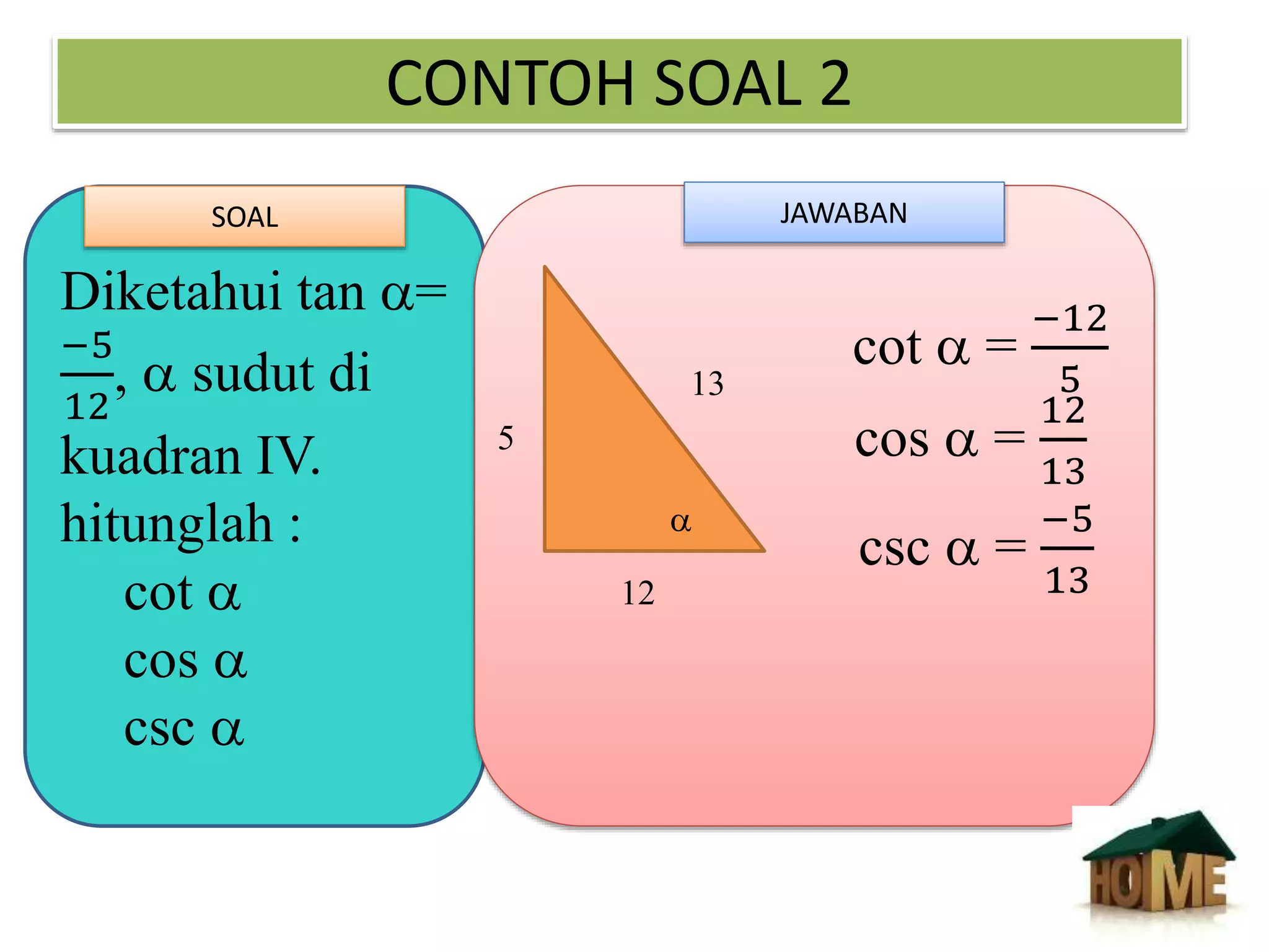 Izzaturrahmi (power point perbandingan trigonometri) | PPTX