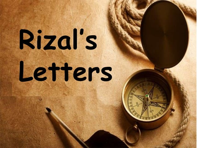 J.p. rizal letters in hong kong | PPTX