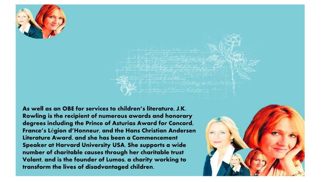 J.k rowling Biography | PPTX