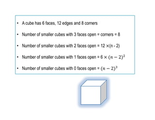 Aptitude Training - PROBLEMS ON CUBES | PDF
