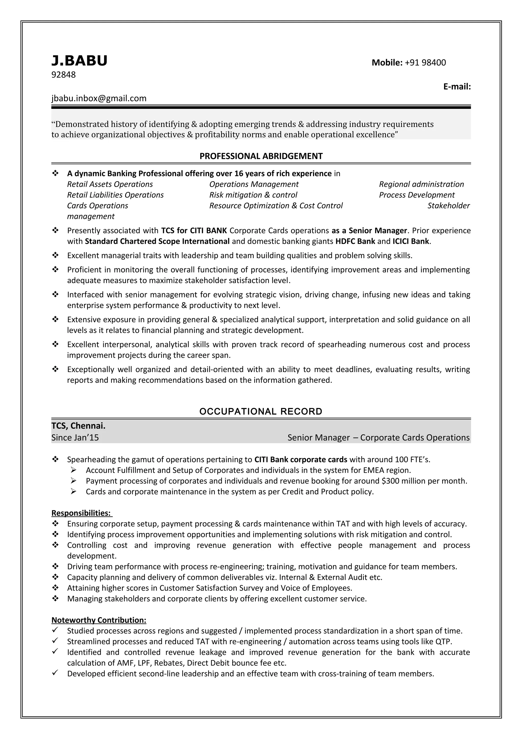 J.Babu - CV | DOC