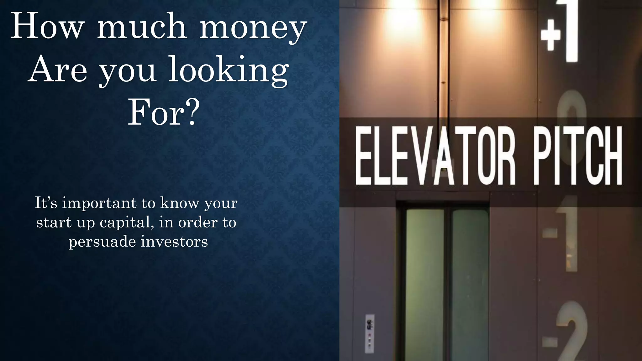 Elevator Speech | PPTX | Business | Business and Finance