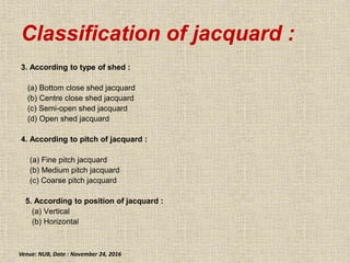 Jacquad shedding | PPTX