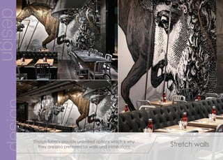 Stretch ceiling finish | Velum Design | PPT