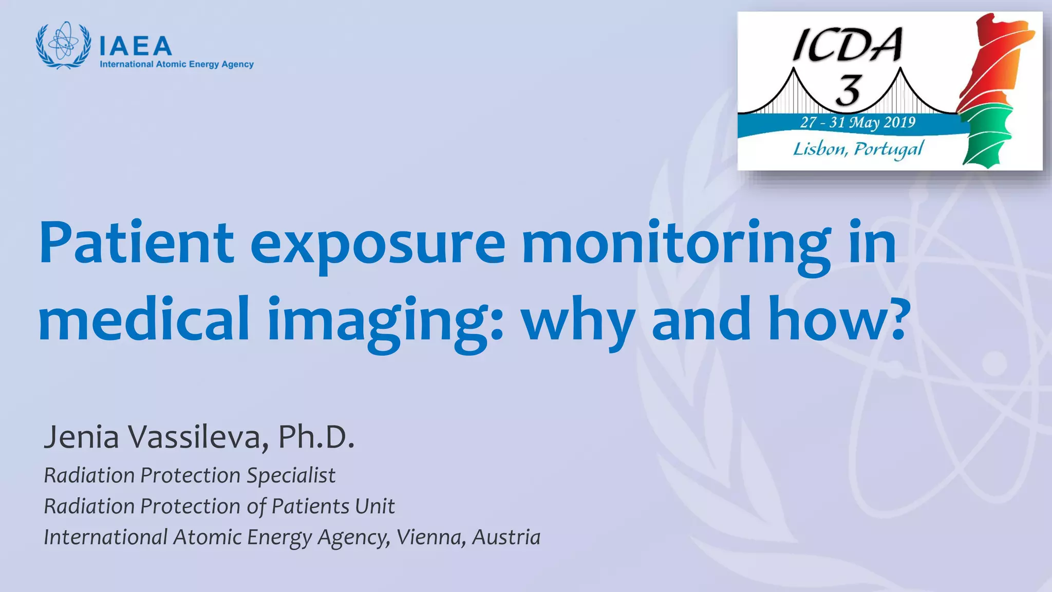 Patient exposure monitoring in medical imaging: Why and how? | PDF