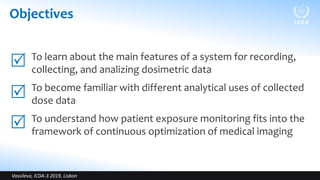 Patient exposure monitoring in medical imaging: Why and how? | PDF