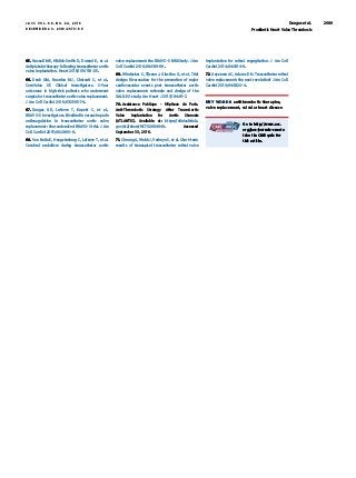 Prosthetic Heart Valve Thrombosis | PDF