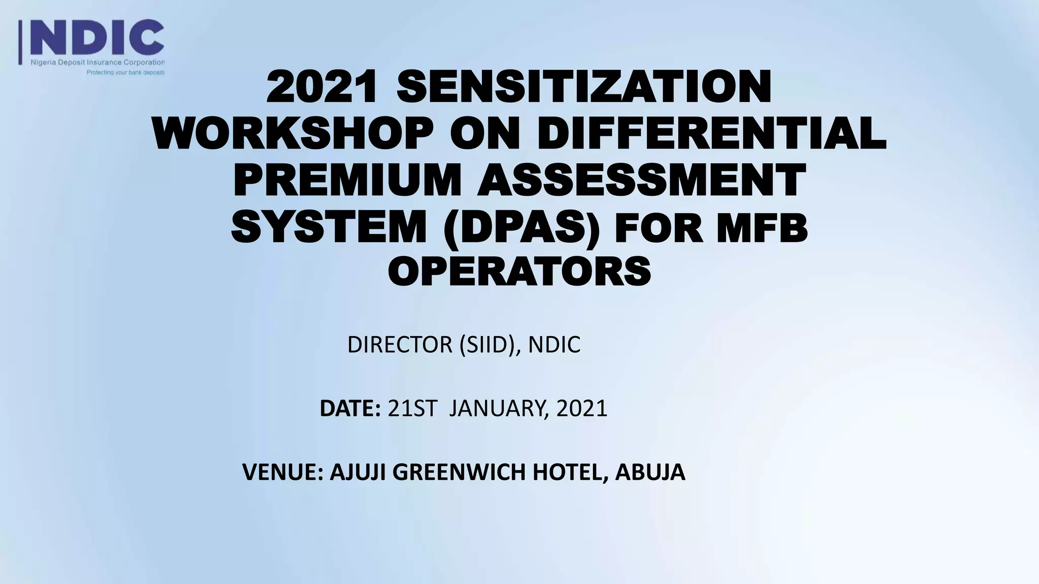 J. J. Etopidiok EMERGING RISKS IN MICROFINANCE BANKING[1] (2).ppt