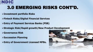J. J. Etopidiok EMERGING RISKS IN MICROFINANCE BANKING[1] (2).ppt