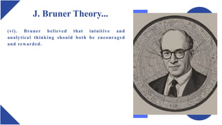 J. BRUNER’s THEORY OF LEARNING PROCESS.pptx