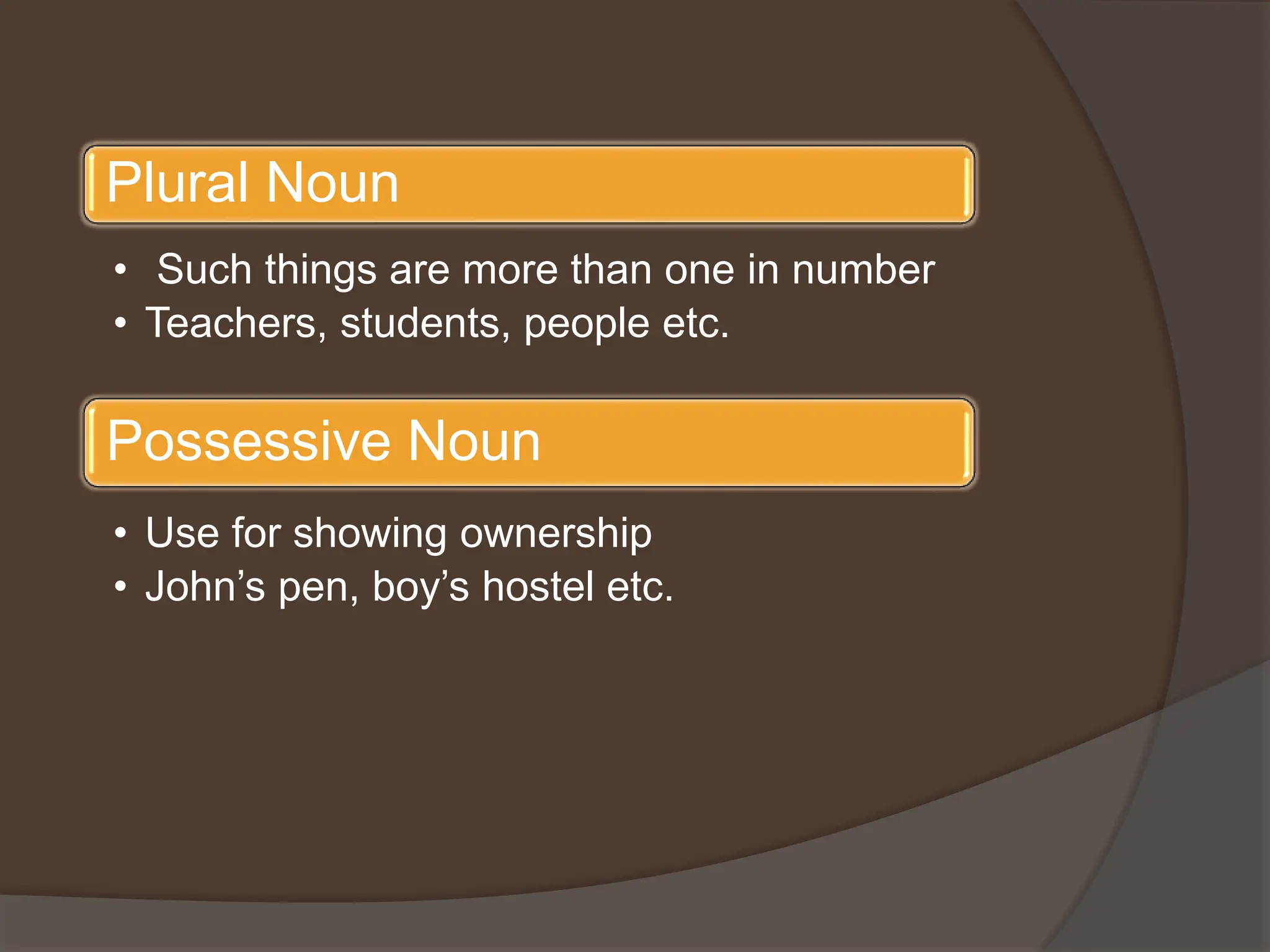 English presentation common noun proper noun | PPT