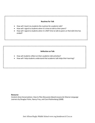 Talking the Talk of Academic Language | PDF